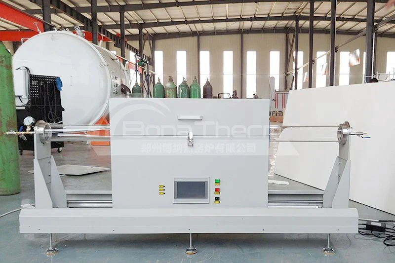 Slide-rapid cooling tube furnace - BROTHER FURNACE